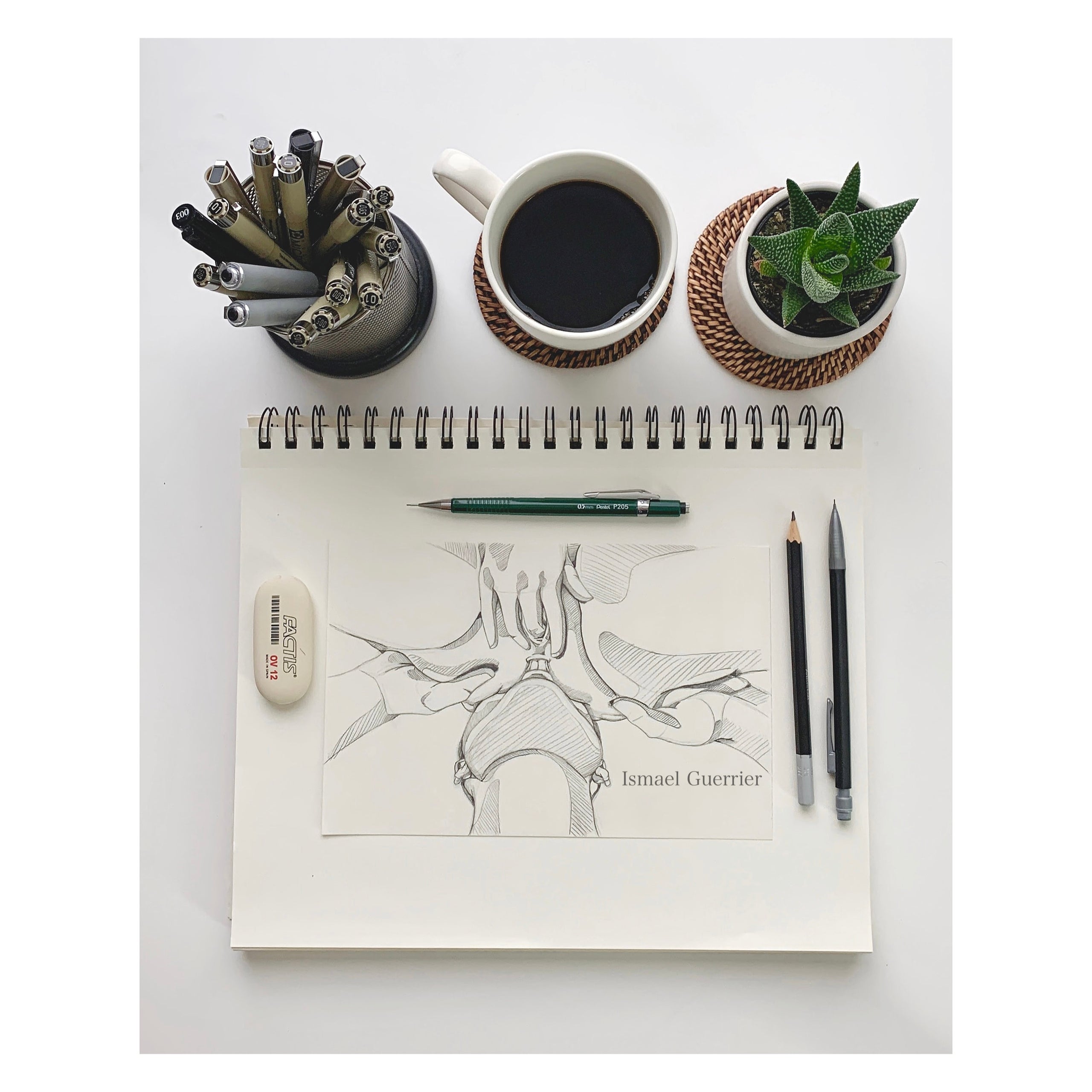 She Worships Herself As He Tastes Her #2 - Moonlight Version - Drawing ...