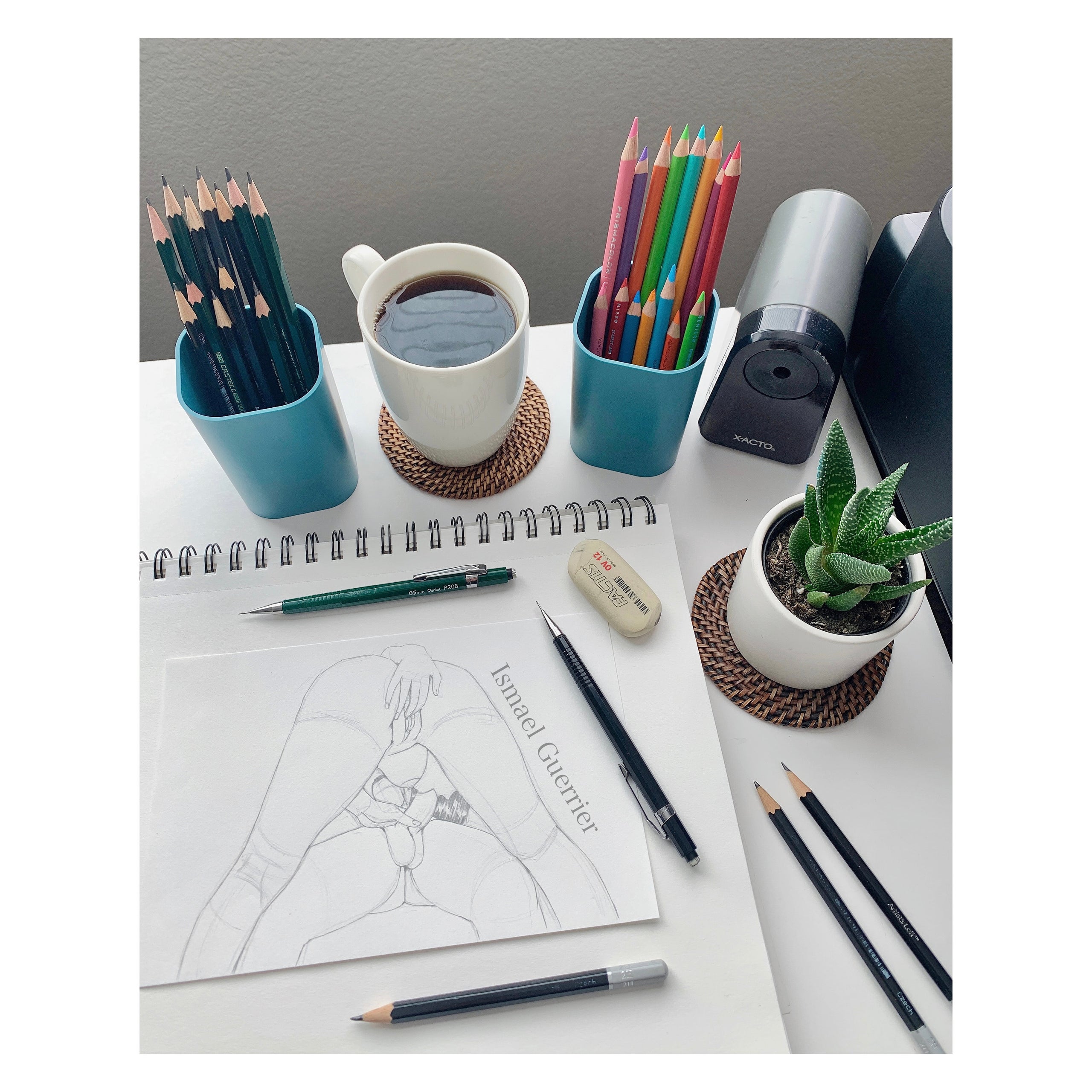 Her Soft Mouth Around Him #8 - Sophisticated Version - Drawing Desk ...