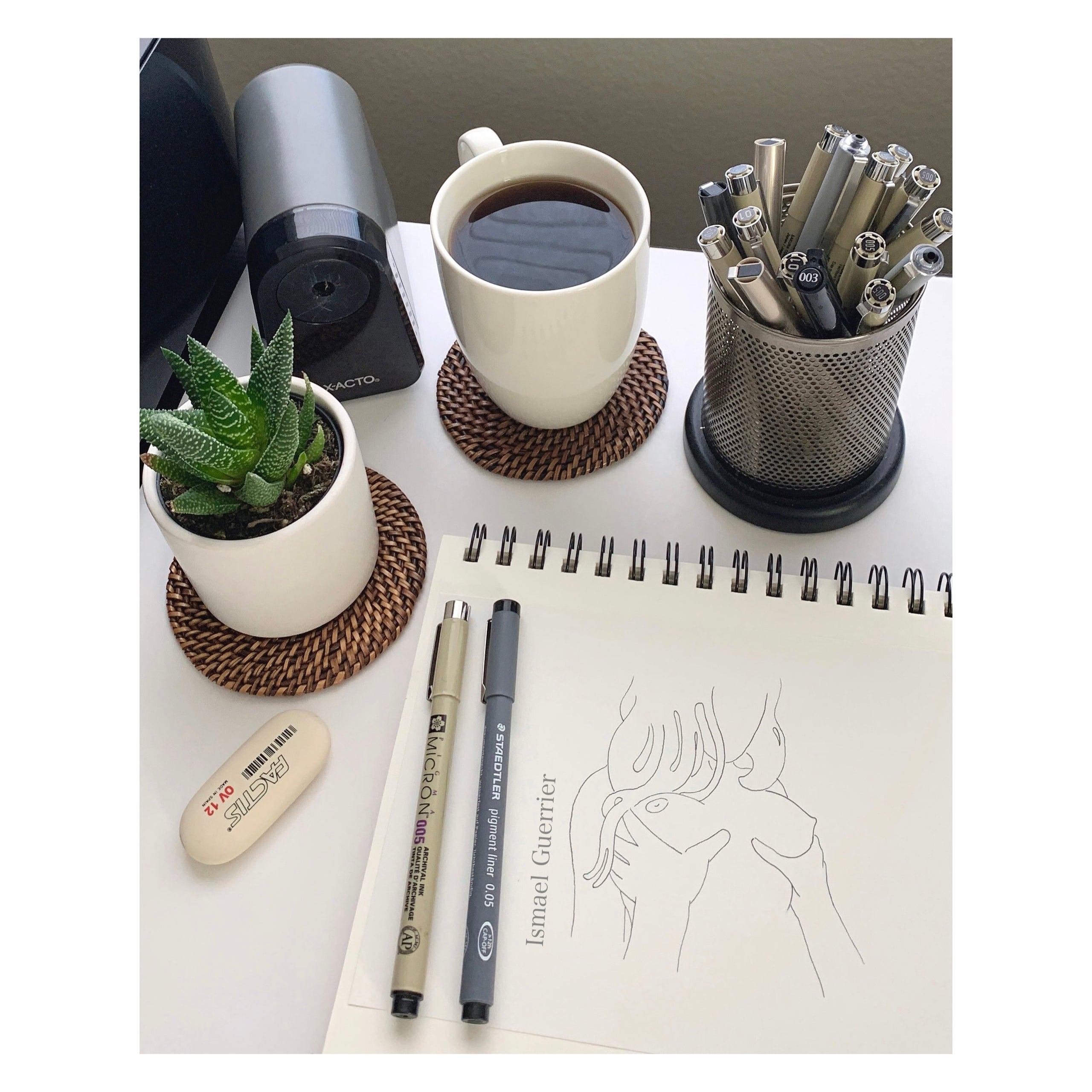 They Hold Each Other Before He Enters Her #1 - Sunset Version - Drawing ...