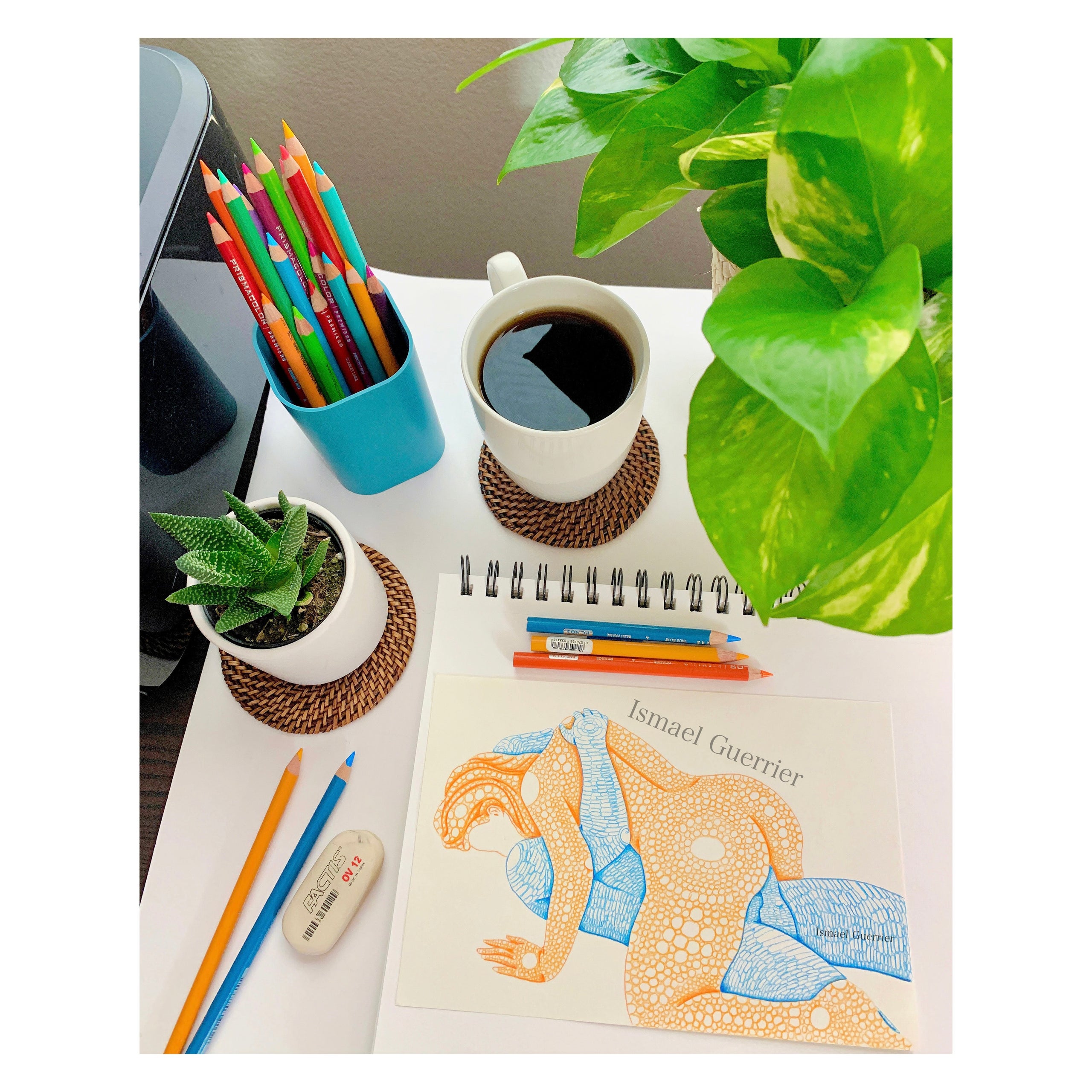 Essence #5 - Drawing Desk | Ismael Guerrier Art