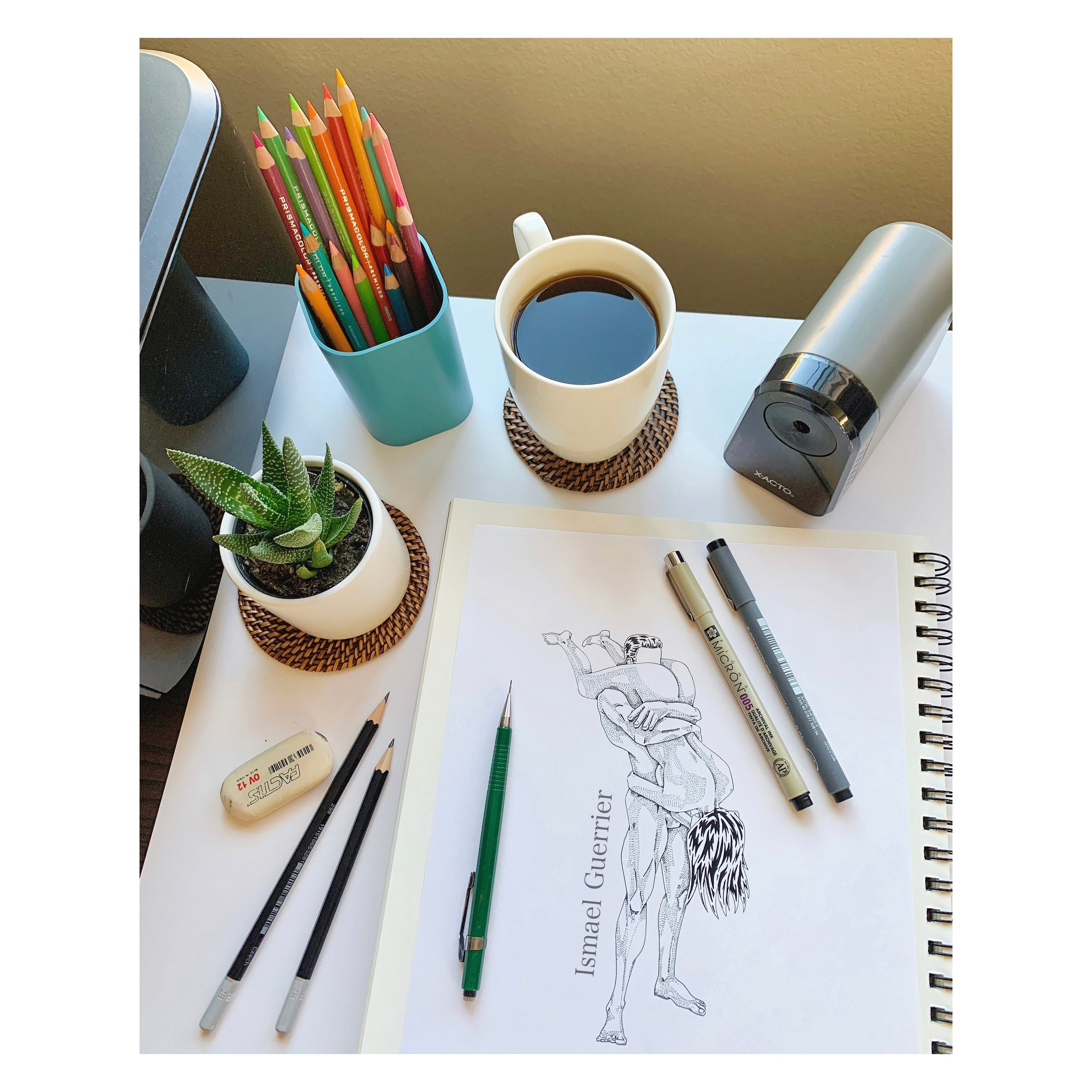 Giving & Receiving #15 - Oceanic Version - Drawing Desk | Ismael ...