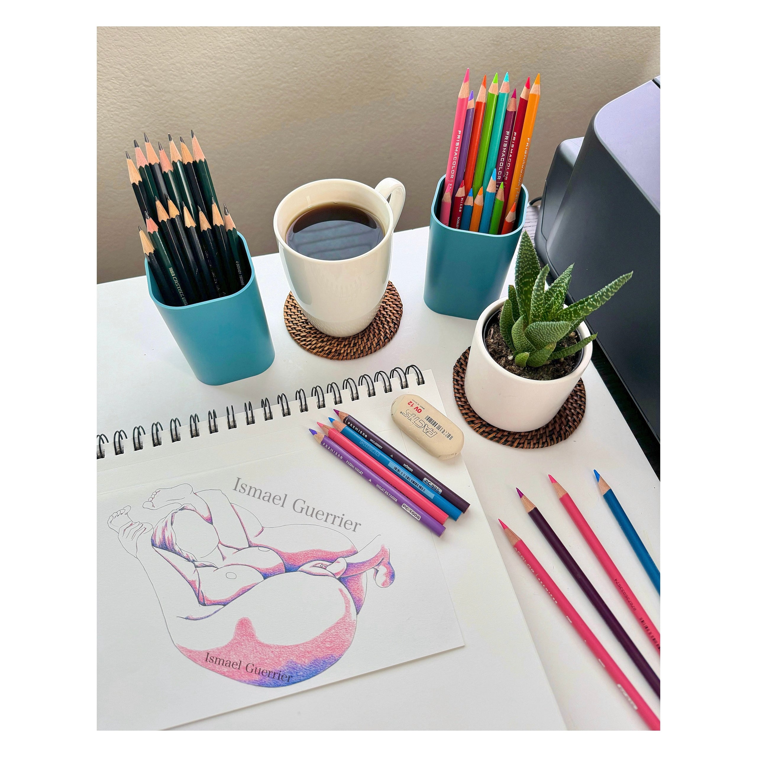 She Opens Up To Him #10 - Harmony Version - Drawing Desk | Ismael ...