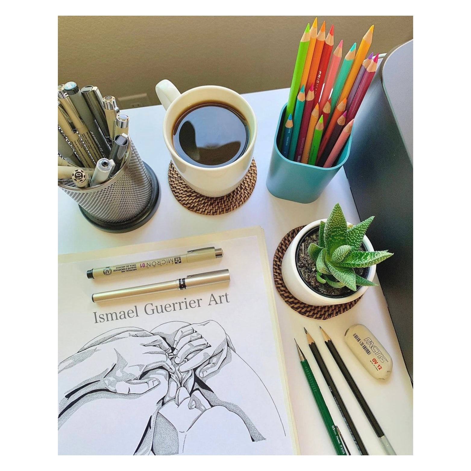 Feeling Her Tightness As He Consumes Her #2 - Drawing Desk | Ismael ...